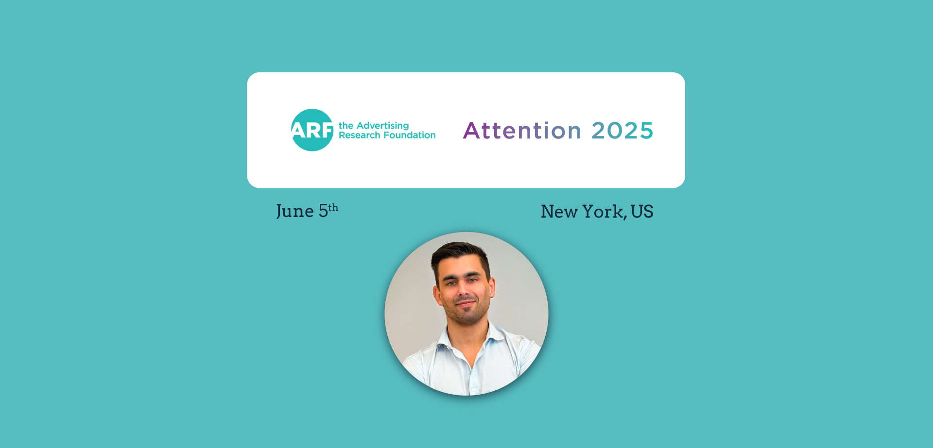 Pedro Almeida to Speak at ARF Attention 2025 — Join Us in New York - Mediaprobe